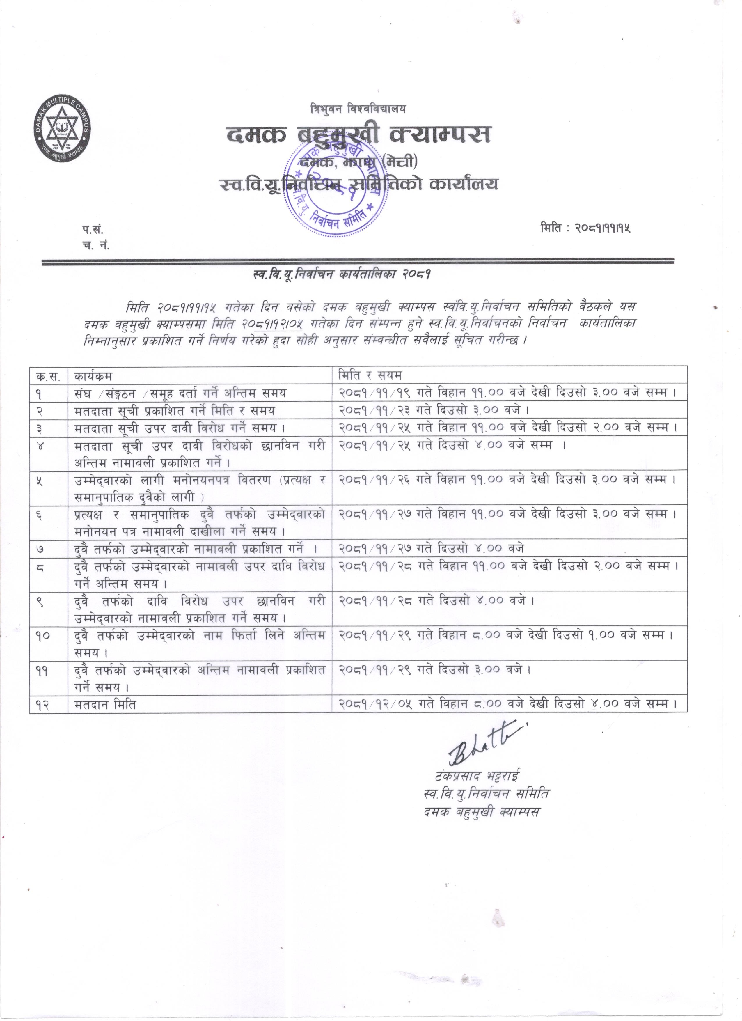Damak Multiple Campus :: College of Management and Education